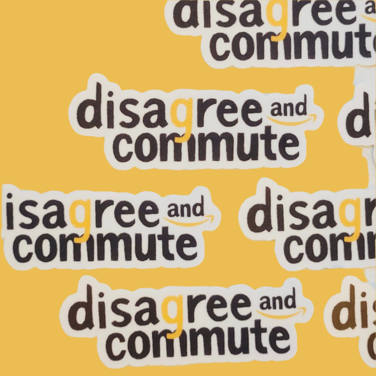 Disagree And Commute Amazon RTO Sticker – Full Bloom and Co